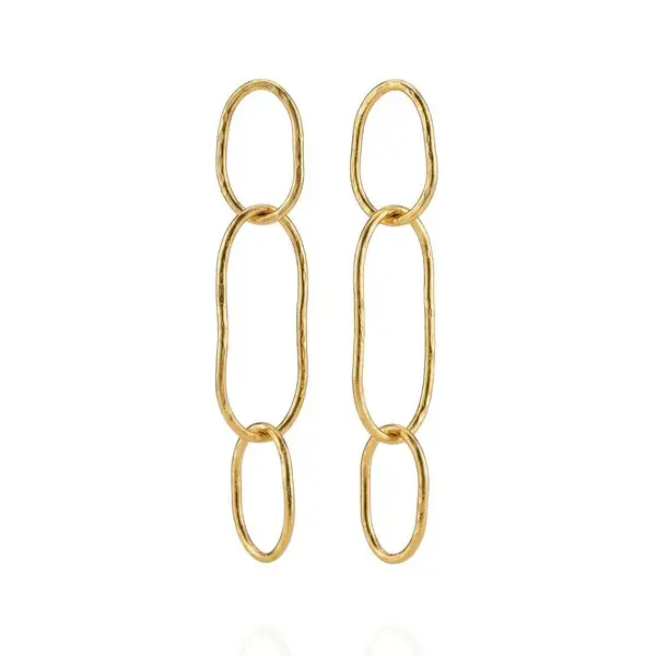 JAREDJAMIN Shackle Link Drop Earrings