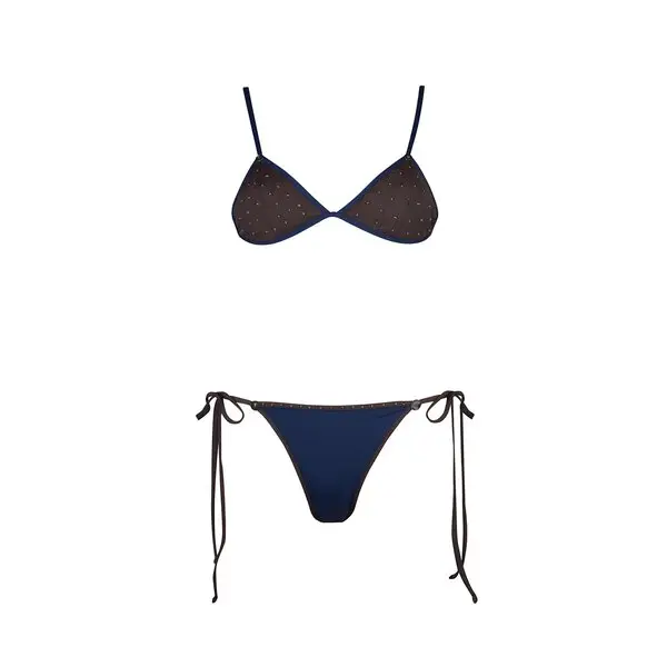 ANEMOIA Onyx -navy Studded Bikini
