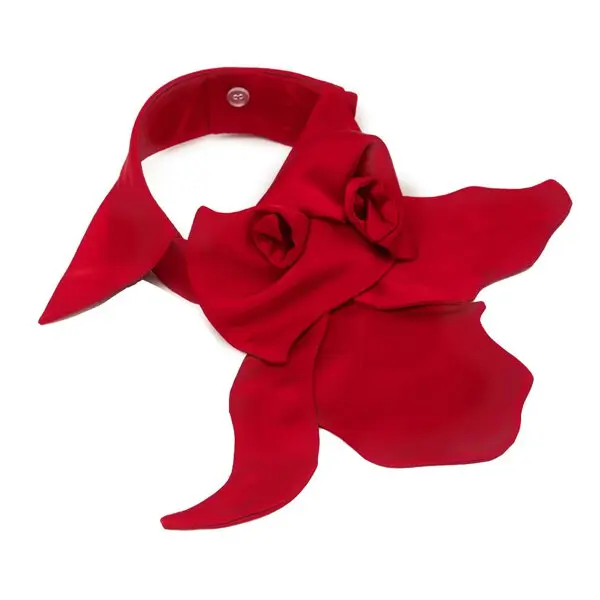 JULIA ALLERT Evening Neckwear Collar - Red