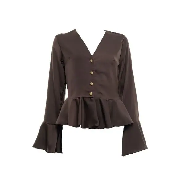 CHIARELLA Farina Satin Blouse