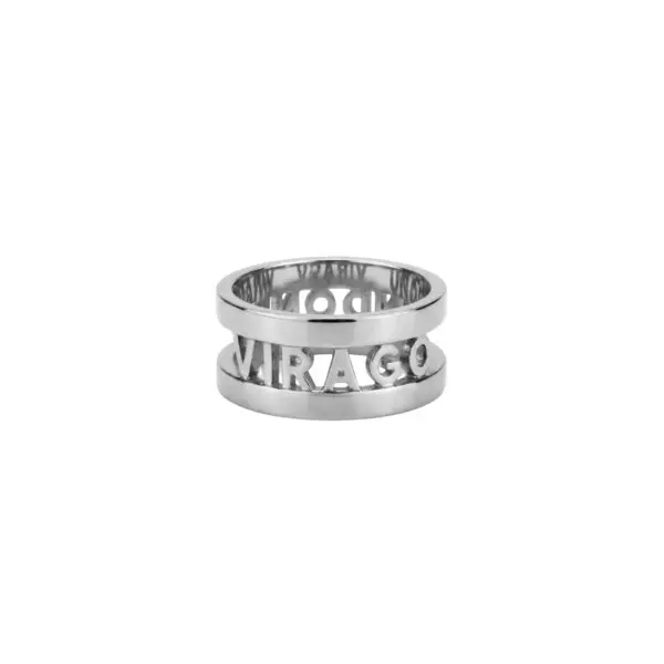 VIRAGO Undone Stainless Steel Ring - Silver