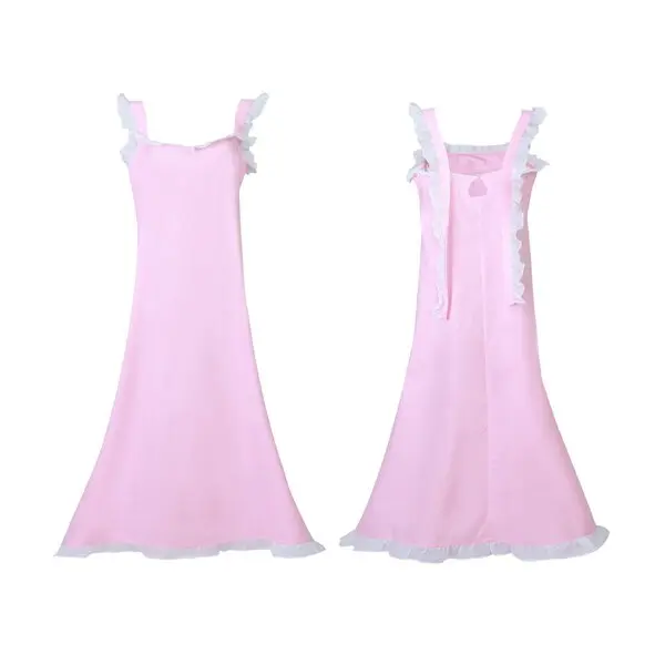 LOVE LETTERS X Dolce Sleep Dress Long - Pink