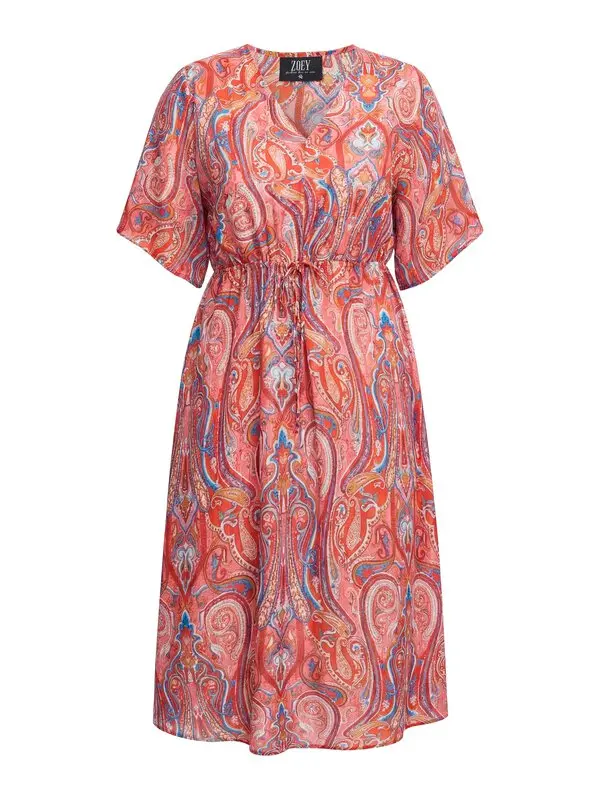 ZOEY Veda Dress Mix - Red