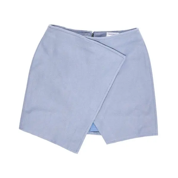 MIMHÍ MAISON Kaia Wrap Mini Skirt – Light