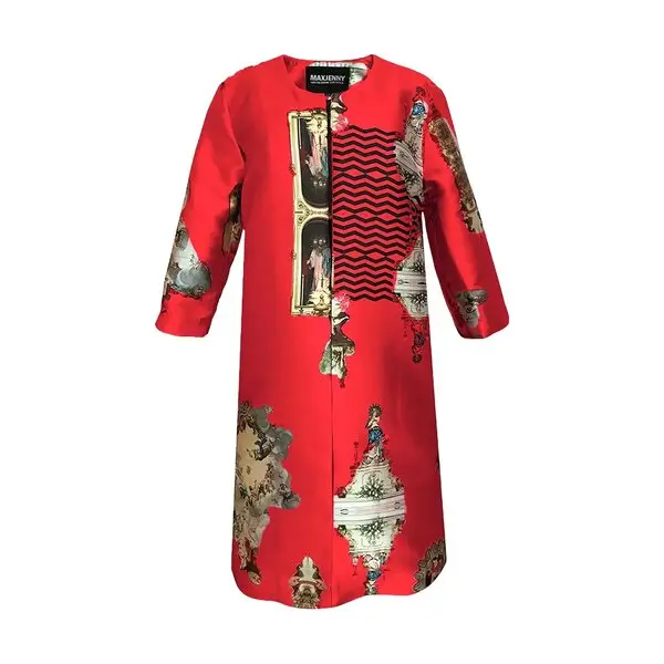 MAXJENNY Tailo Coat Sicily - Red