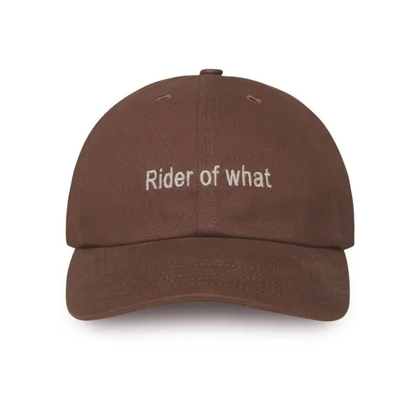 BINGIN DIARIES Cap011 Rider Of What - Brown
