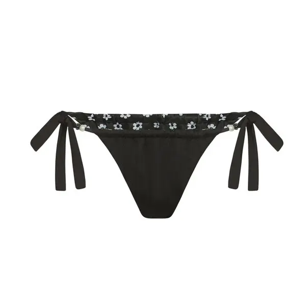 HAUS OF MCLEES Reversible Eva Bikini Bottom - Black