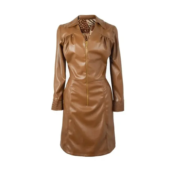 PALOMA LIRA Work Dress - Brown