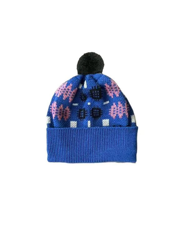 MABLI Carthen Pom Beanie Klein / Rhosyn - Blue