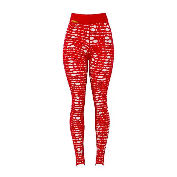 PALOMA LIRA Heartbreak Leggings - Red