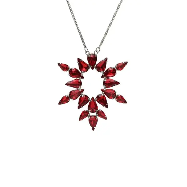 ISKRA Dew Medallion - Red