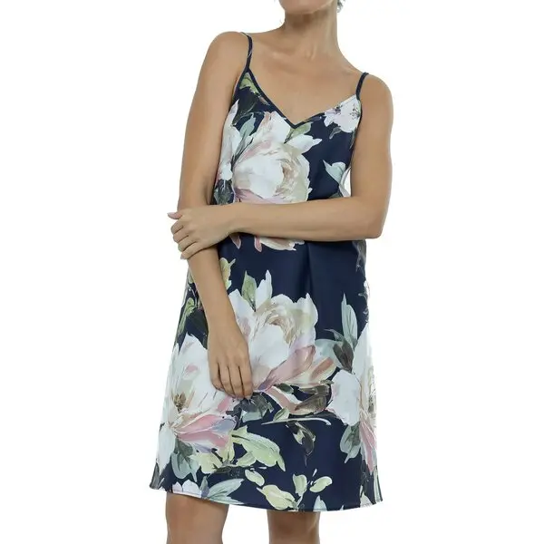 DECOFLUX HOME Night Dress Harmony Dark - Blue