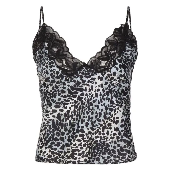 LISA THE LABEL Blossom Cami Top - Black
