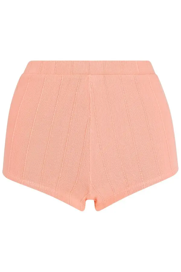 FLOATING SWIM Katakolon Short Peach Crinkle - Orange