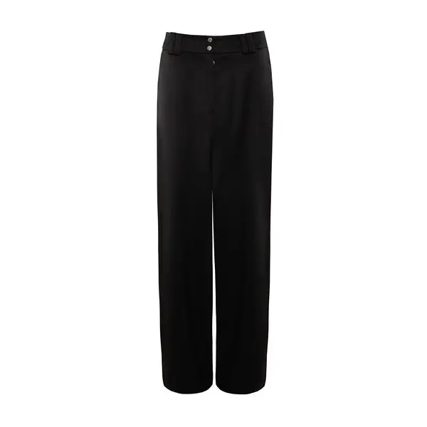 VESTIAIRE D'UN OISEAU LIBRE Low Waist Trousers - Black