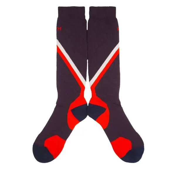 PEPER HAROW - MADE IN ENGLAND Ski Socks - Purple