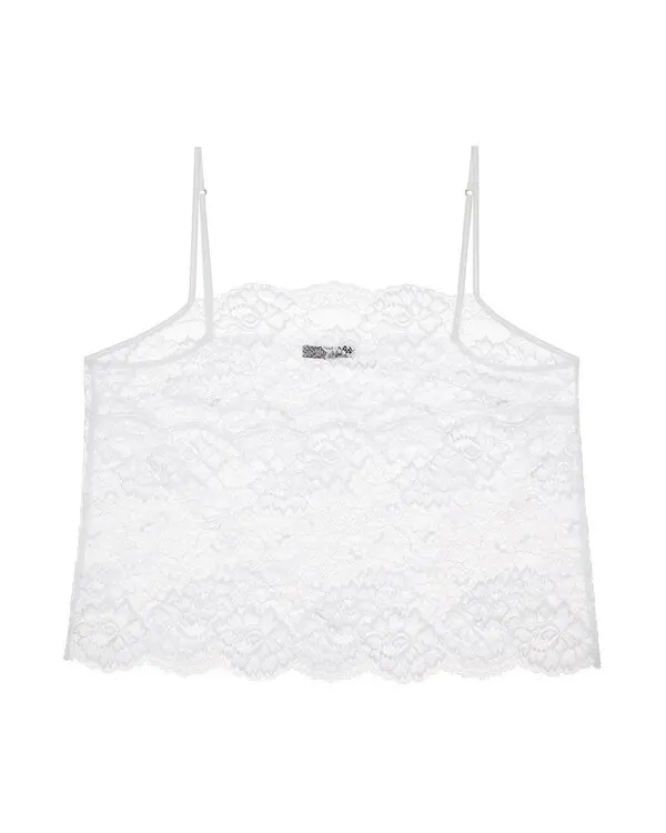 JOURNELLE Isabel Modern Lace Cami Blanc - White
