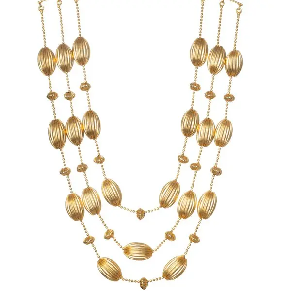 MERAKI BY RASHMI BAJAJ Luna Plated Multi Layered Necklace - Gold