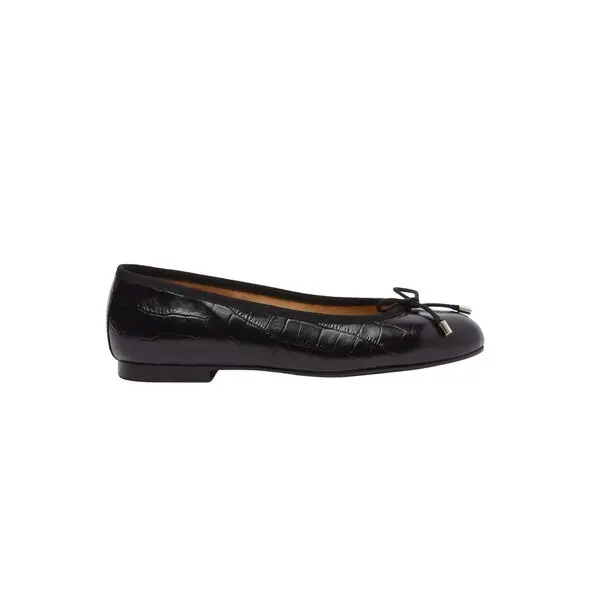 CARNEVALE Emilia Coco Ballet Flats - Black