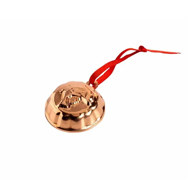 ANATOLIACRAFT Handmade Pure Copper Miniature Jelly Mold - Brown