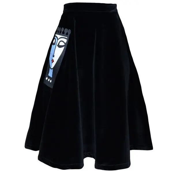 MY PAIR OF JEANS Jack Round Skirt - Black