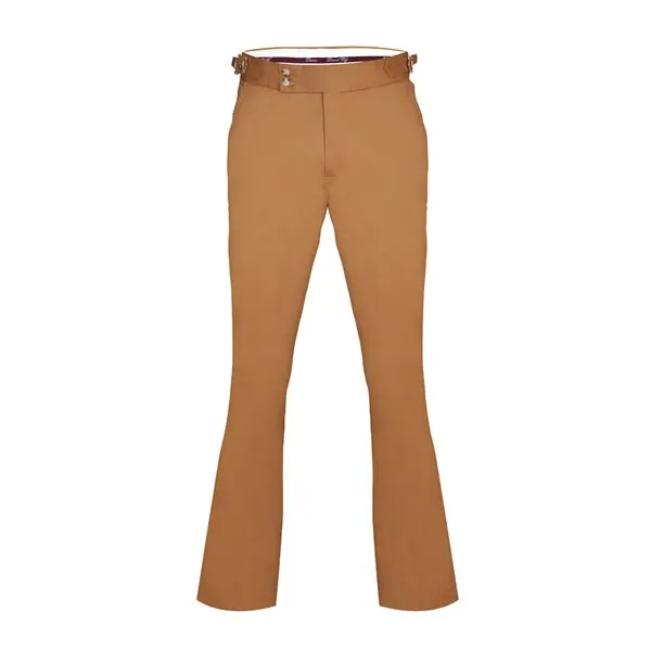 DAVID WEJ Paco Gurkha Chinos Trouser - Brown