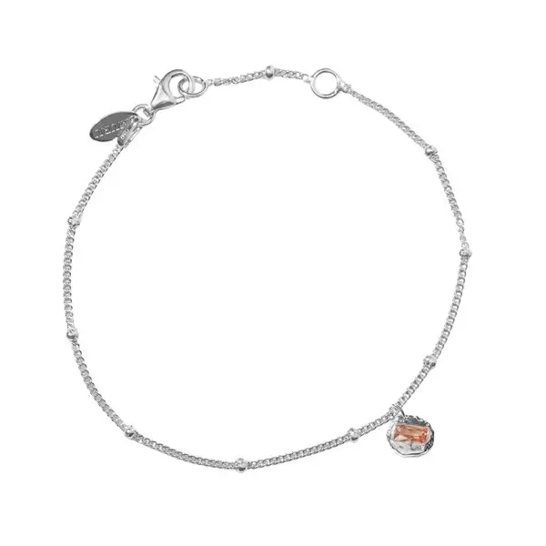 MURU November Birthstone Bracelet - Silver