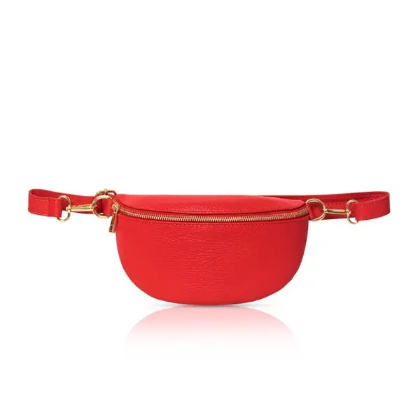 BETSY & FLOSS Zadar Crossbody And Waist Bag - Red