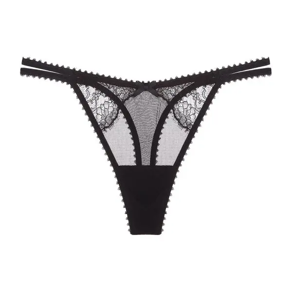 JOURNELLE Chiara Thong Noir - Black