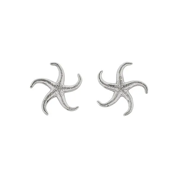 ZOË & MORGAN Starfish Earrings - Silver