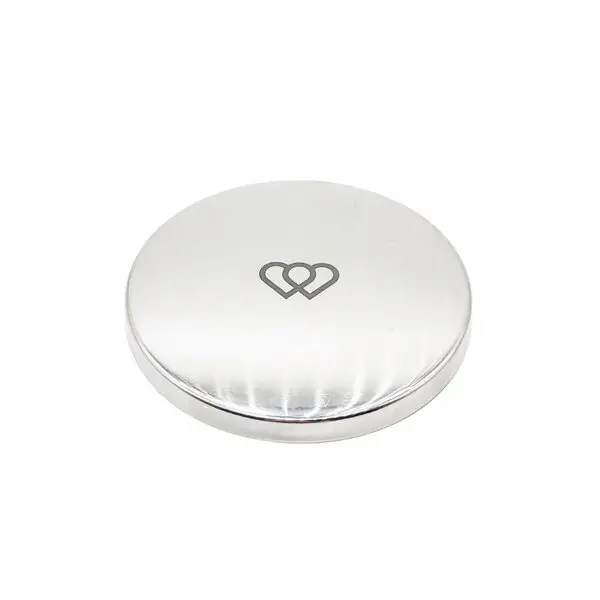 THE UNIVERSAL SOUL COMPANY Total Luxury Hand Engraved Tone Large Candle Lid - Silver