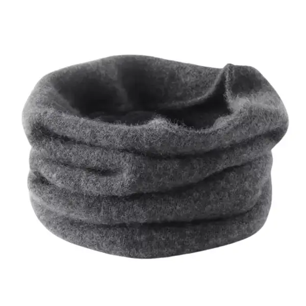 MY LITTLE NATURE Cashmere Thermal Neck Scarf Cashmere Bandana Neck Warmer For Her - Grey
