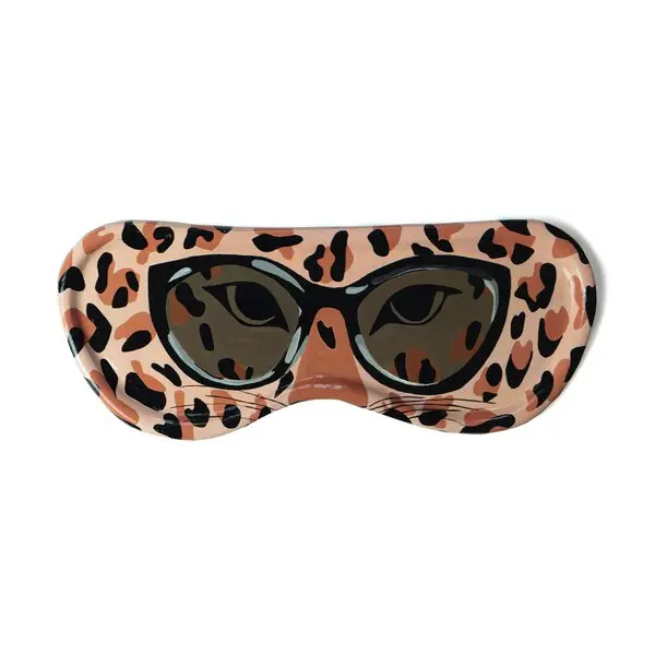 2KSTYLE Tiger Modelling Clay Jewelry And Sunglasses Tray Mocha Mousse - Brown