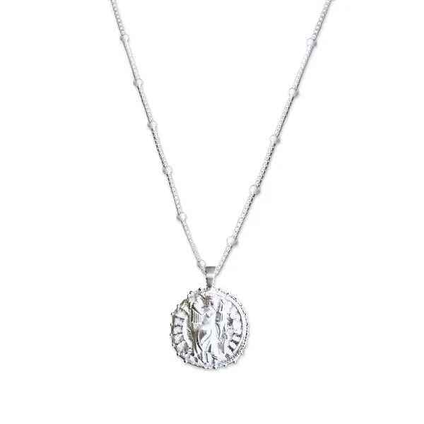 RIZE Virgo Zodiac Manifesting Necklace *double Sided* Sterling - Silver