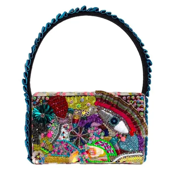SIMITRI How Bazaar Clutch Bag - Black