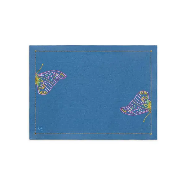 Campante Borboleta Placemat - Blue