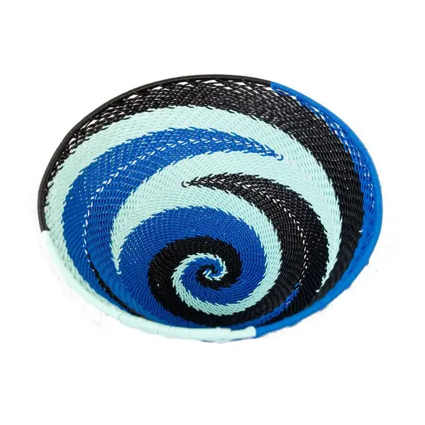 Botanical Boys Zulu Telephone Wire Bowl Tr One Eight - Blue