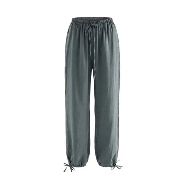 MONLICIA Novelle Modal Balloon Pants - Grey