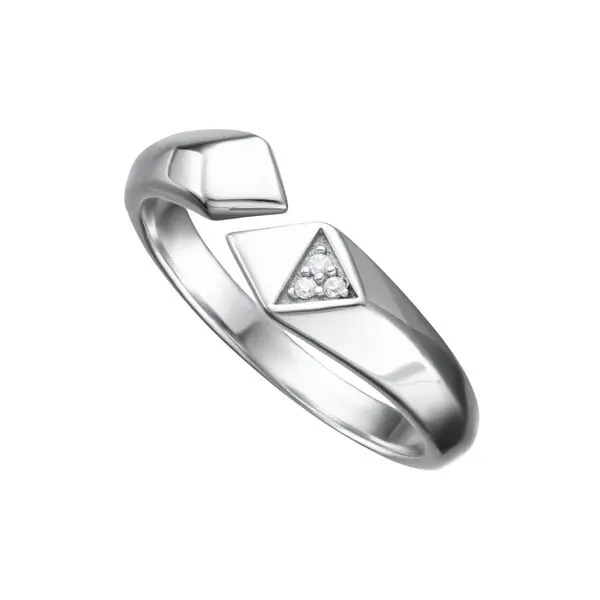 SCREAM PRETTY Rebel Open Ring - Silver
