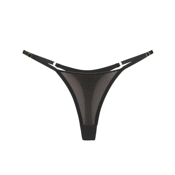 PERILLA Amber Thongs - Black
