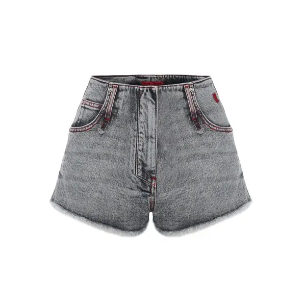 PCFG Cotton Faded Super Mini Short Gray - Grey