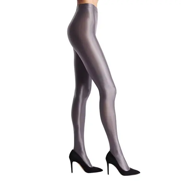 HIGH HEEL JUNGLE BY KATHRYN EISMAN Mercury Tights Dark - Grey