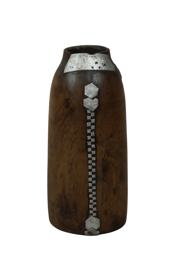 Botanical Boys Vintage Tutsi Milk Container Twenty Eight Ten - Brown