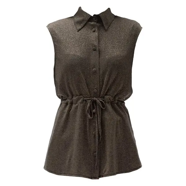 MAISON BOGOMIL Drawling Glittery Vest - Green