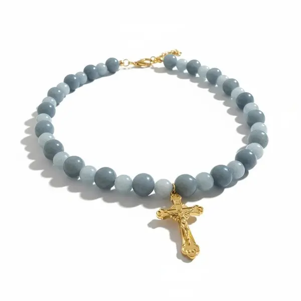BY VIRGO Theoria Necklace - Blue