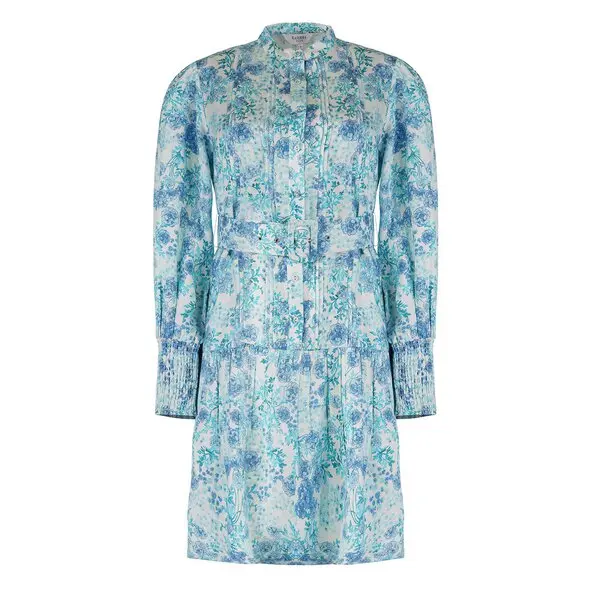 RAISHMA Veronica Mini Dress - Blue