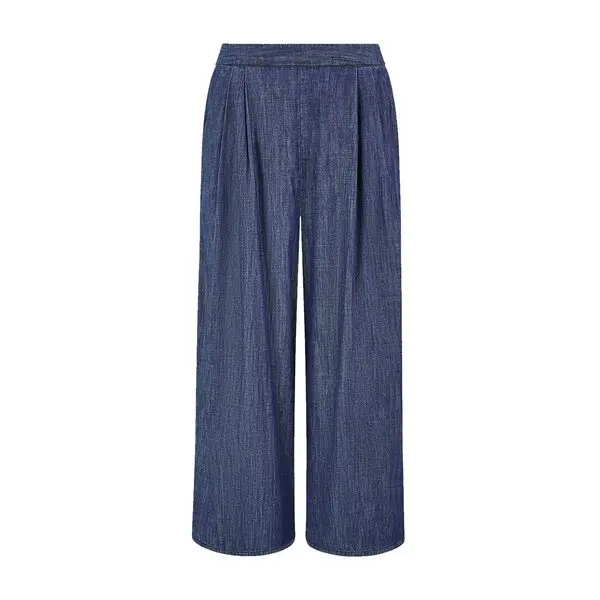 YUMI Chambray Denim Culottes