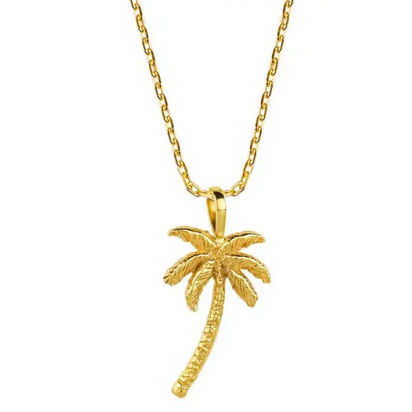 CHARLOTTE'S WEB JEWELLERY Oasis Palm Necklace - Gold