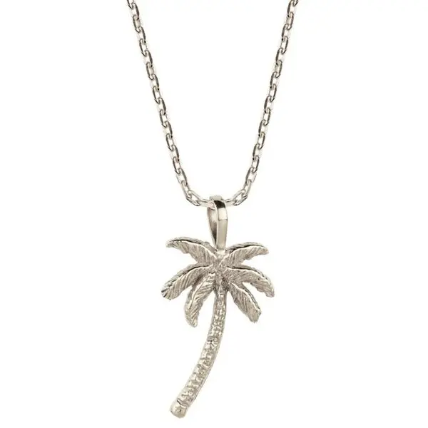 CHARLOTTE'S WEB JEWELLERY Oasis Palm Necklace - Silver