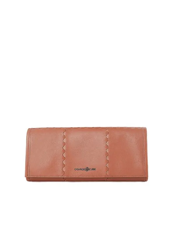 ORANGE CUBE Mosaic Shoulder Bag - Brown